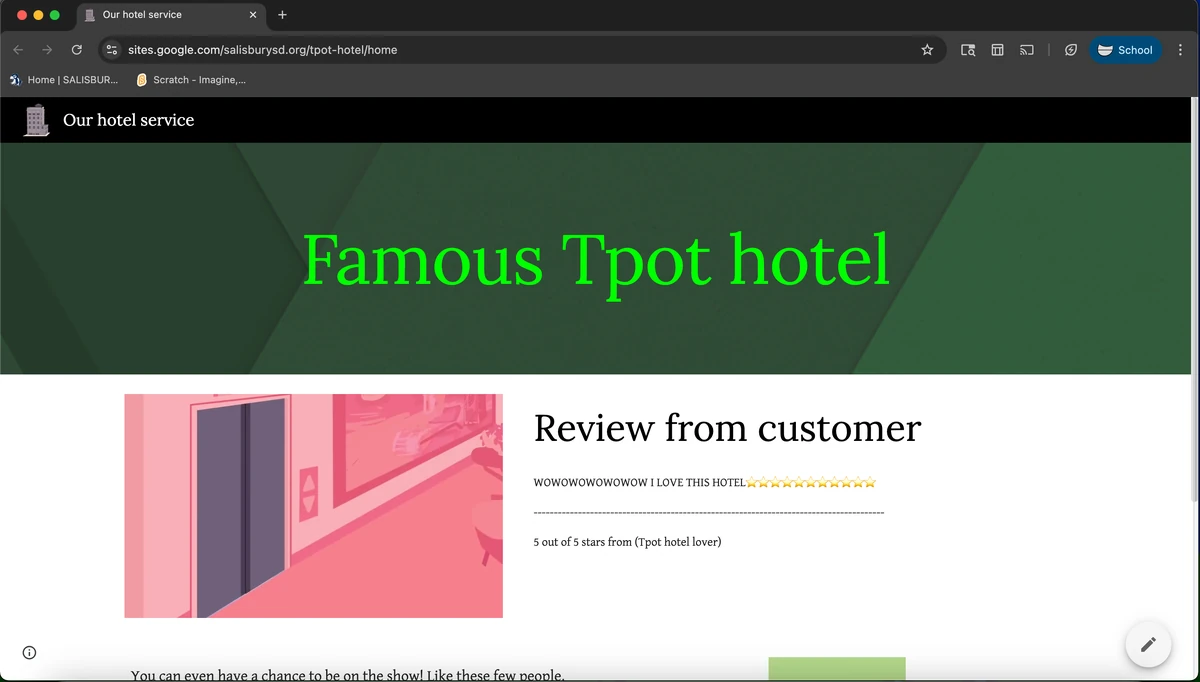 Our Hotel Service | Object Shows Community | Fandom