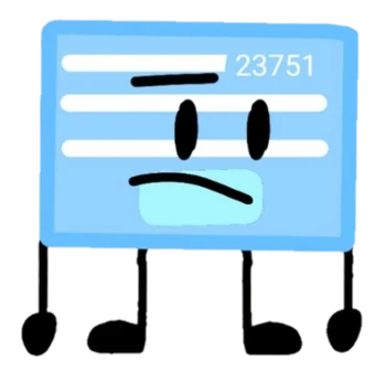 Object Infinity: Credit Card | Object Shows Community | Fandom