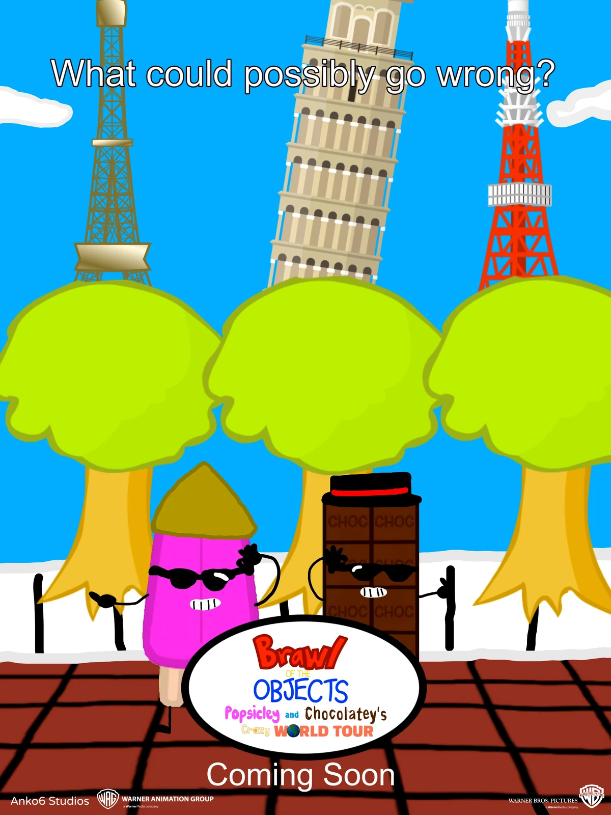 Brawl of the Objects: Popsicley and Chocolatey's Crazy World Tour | Object Shows Community | Fandom