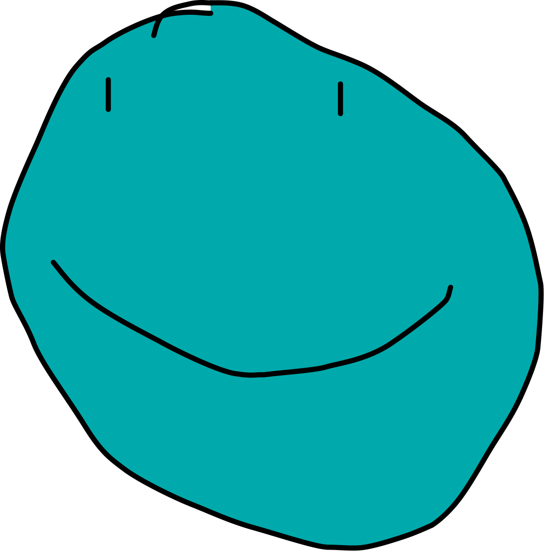 Teal Face | Object Shows Community | Fandom