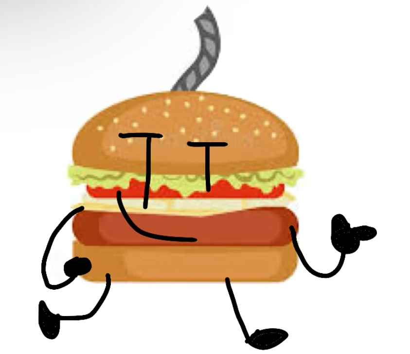 Burger bomb (object doofus) | Object Shows Community | Fandom