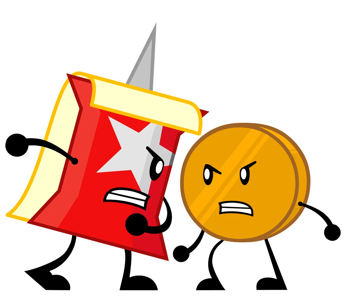 Coiny vs. Pin | Object Shows Community | Fandom