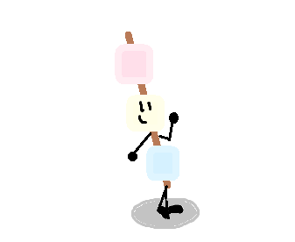 Marshmallow Sticks (character) | Object Shows Community | Fandom