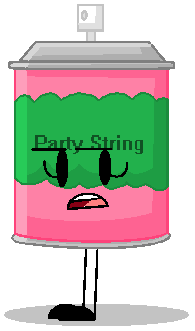 Party String Can | Object Shows Community | Fandom