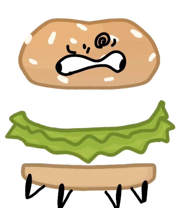 Lettuce burger | Object Shows Community | Fandom