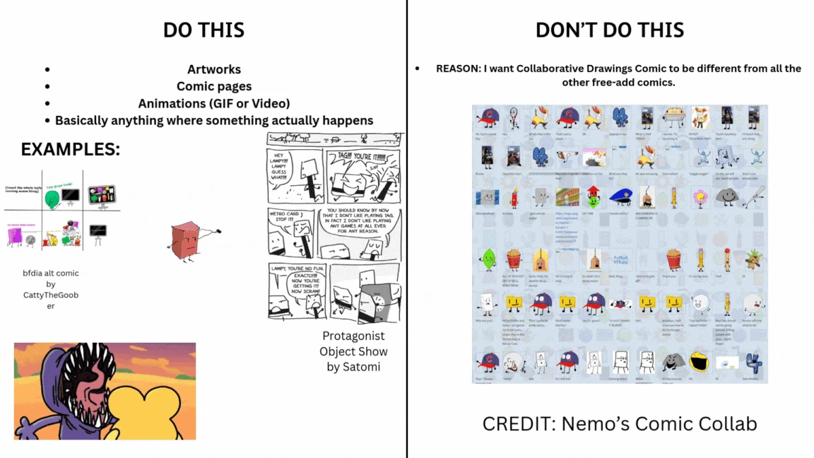 Collaborative Drawings Comic | Object Shows Community | Fandom