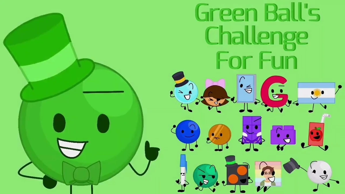Green Ball's Challenge for Fun | Object Shows Community | Fandom