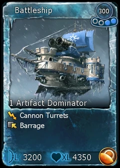 Card:Battleship | BattleForge Wiki | Fandom