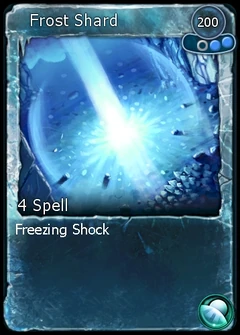Card:Frost Shard | BattleForge Wiki | Fandom