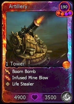 Card:Artillery | BattleForge Wiki | Fandom
