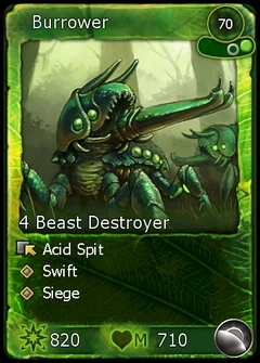 Card:Burrower | BattleForge Wiki | Fandom