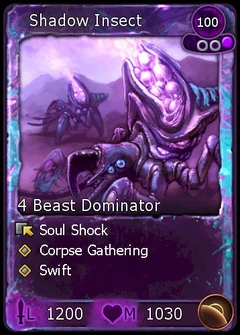 Card:Shadow Insect | BattleForge Wiki | Fandom
