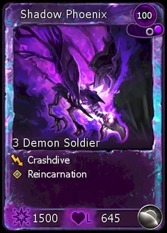 Card:Shadow Phoenix | BattleForge Wiki | Fandom