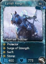 Card:Lyrish Knight | BattleForge Wiki | Fandom