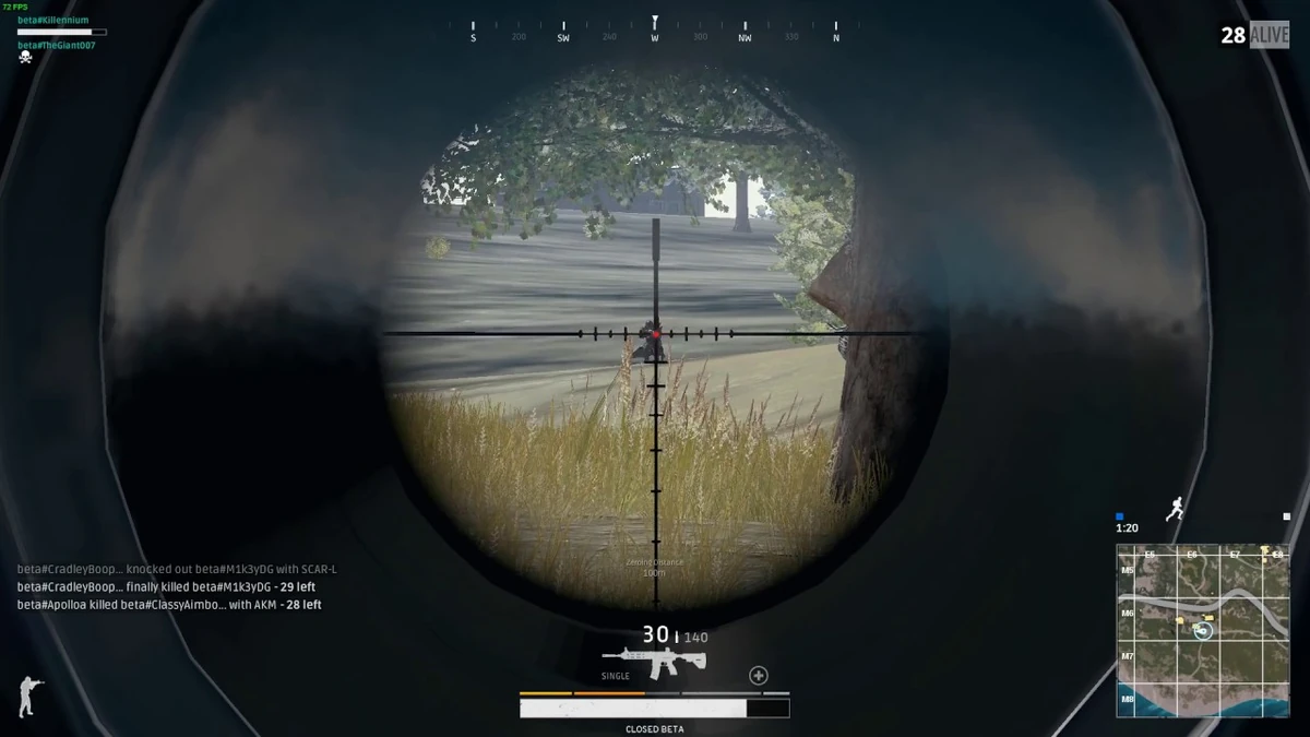 8x CQBSS Scope - Official PLAYERUNKNOWN'S BATTLEGROUNDS Wiki