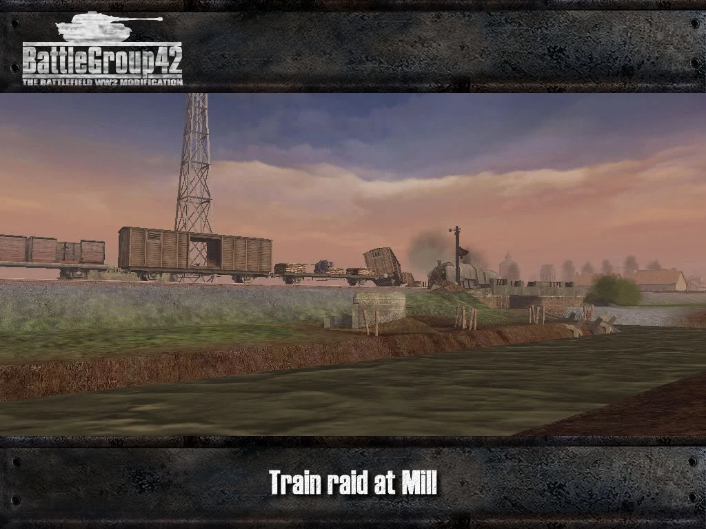 4005-Train Raid at Mill | Battlegroup42 Encyclopedia | Fandom