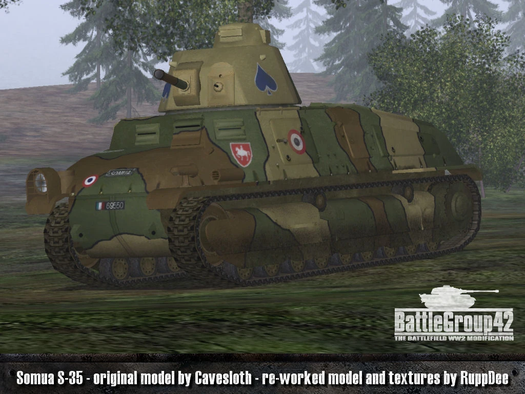 Somua S35 | Battlegroup42 Encyclopedia | Fandom