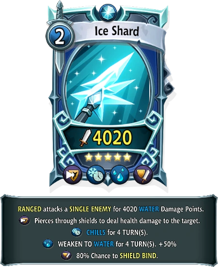 Ice Shard (L) | BattleHand Wikia | Fandom