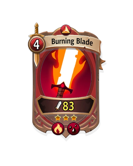 Burning Blade | BattleHand Wikia | Fandom