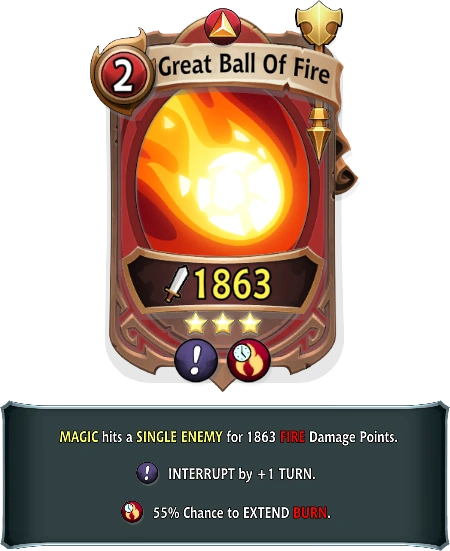 Great Ball Of Fire | BattleHand Wikia | Fandom