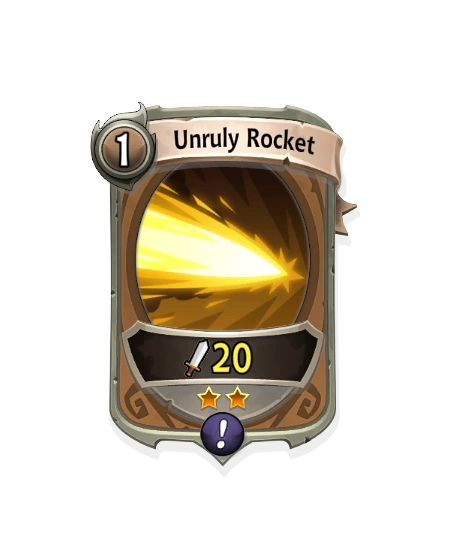 Unruly Rocket | BattleHand Wikia | Fandom