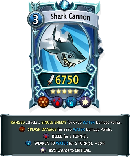 Shark Cannon (L) | BattleHand Wikia | Fandom