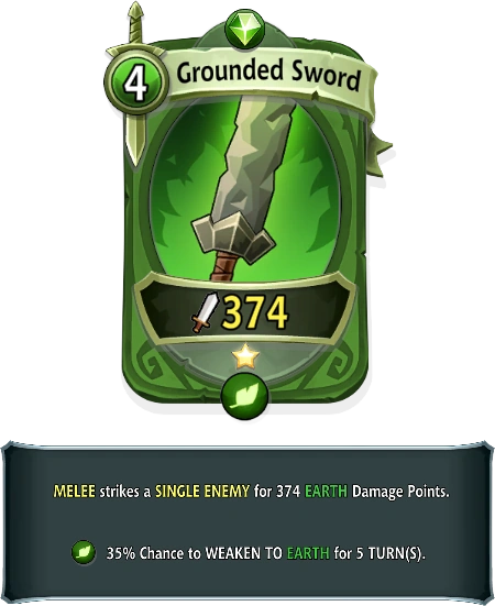 Grounded Sword | BattleHand Wikia | Fandom