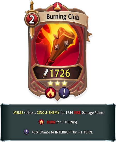 Burning Club | BattleHand Wikia | Fandom