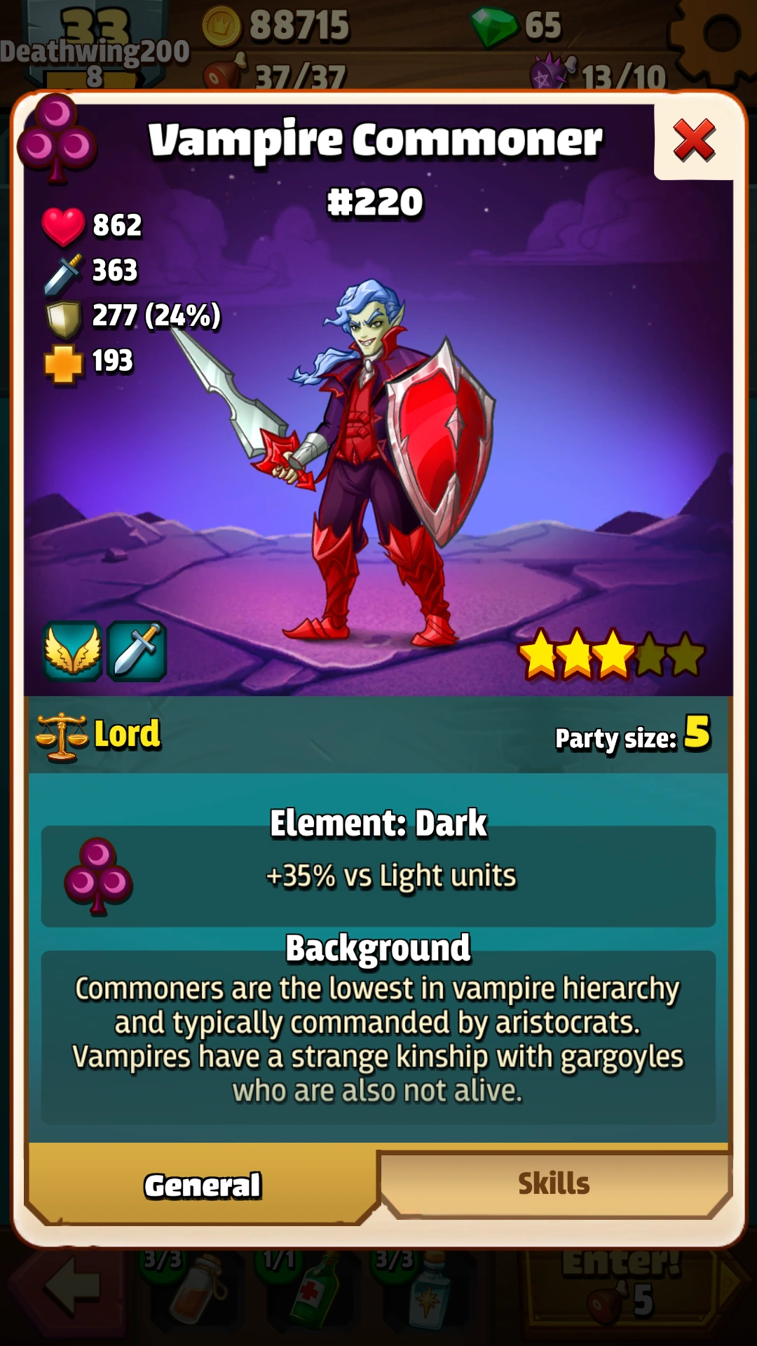 Vampire Commoner | BattlejackRemastered Wiki | Fandom