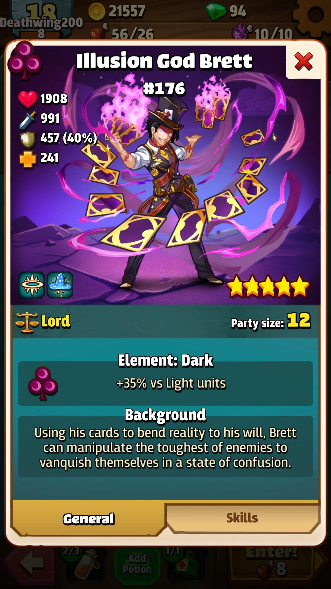 Illusion God Brett | BattlejackRemastered Wiki | Fandom