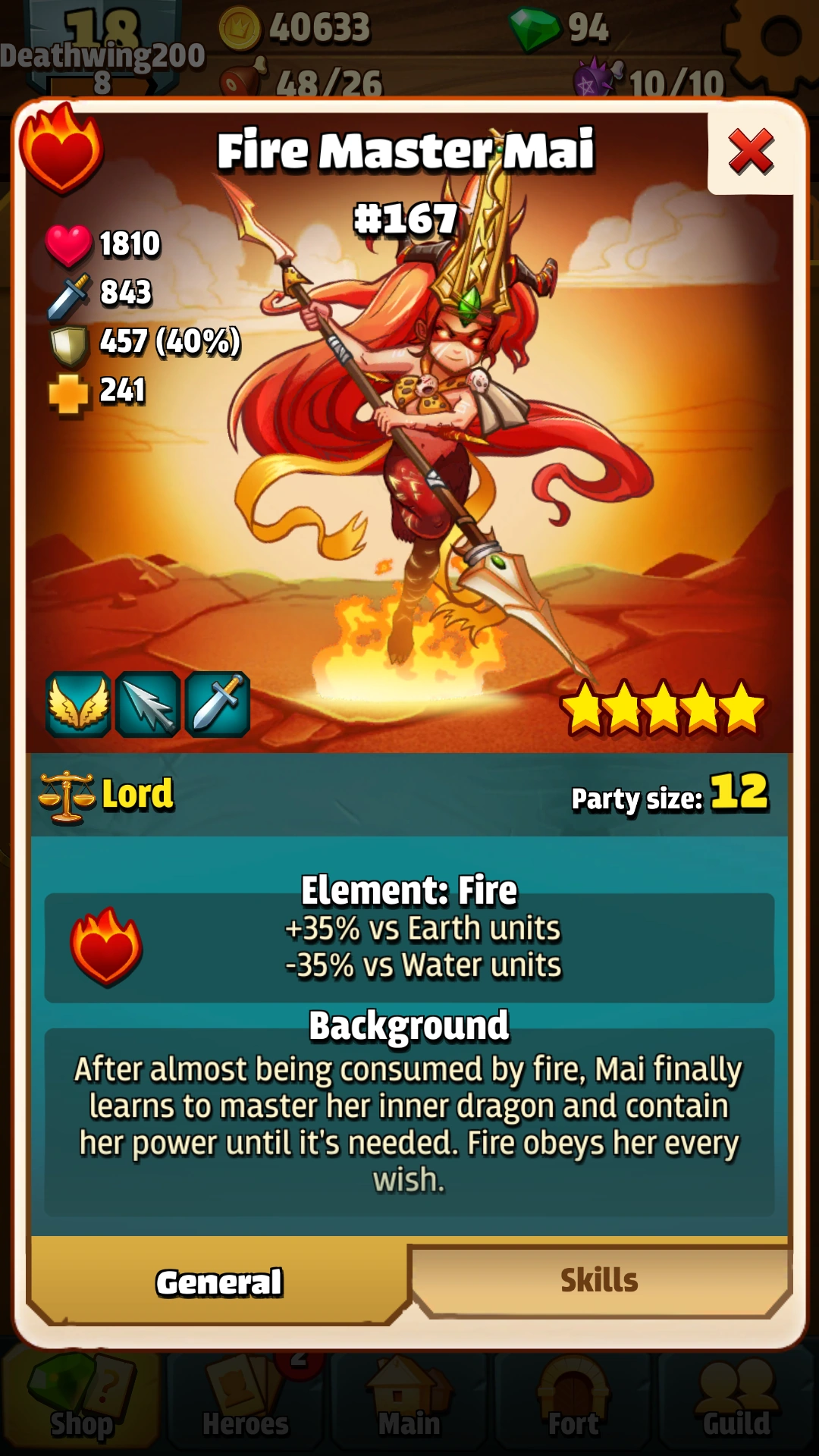 Fire Master Mai | BattlejackRemastered Wiki | Fandom