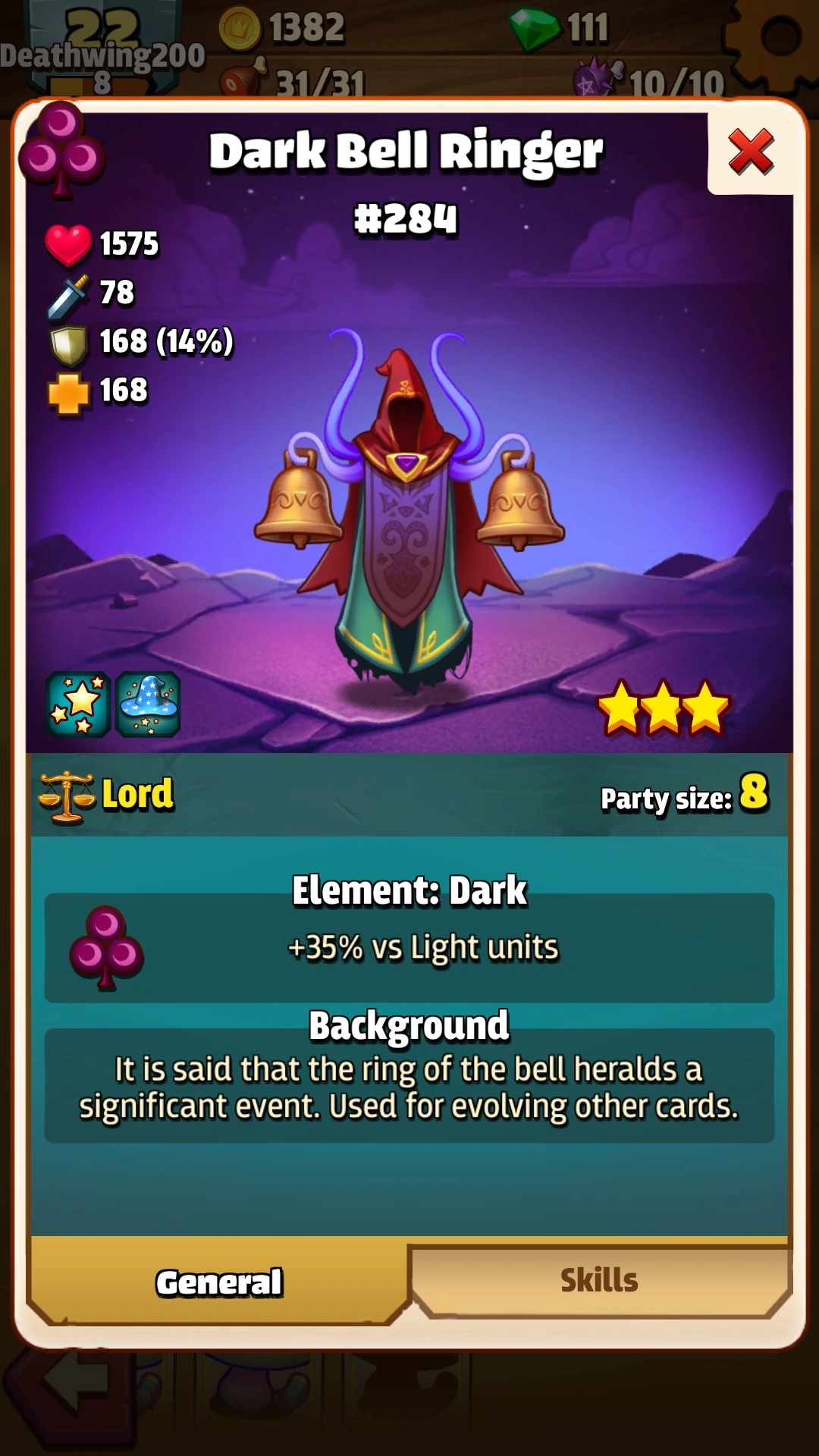 Dark Bell Ringer | BattlejackRemastered Wiki | Fandom