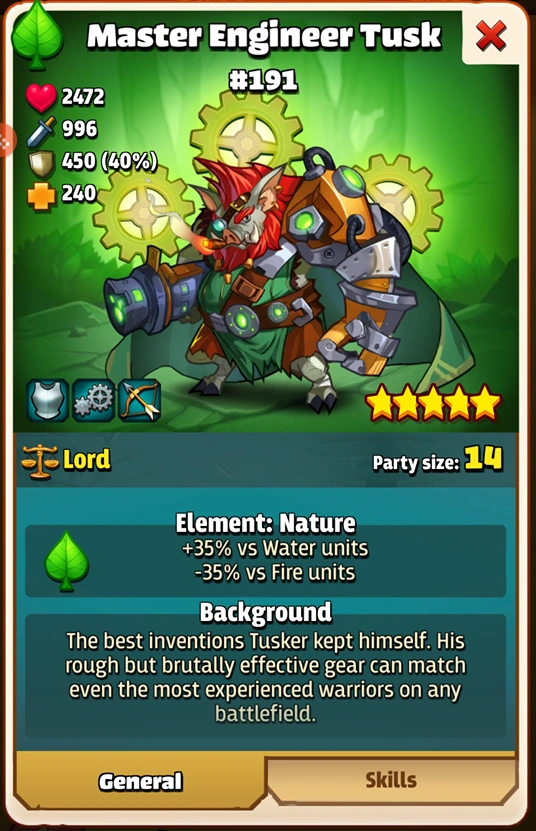 Master Engineer Tusk | BattlejackRemastered Wiki | Fandom