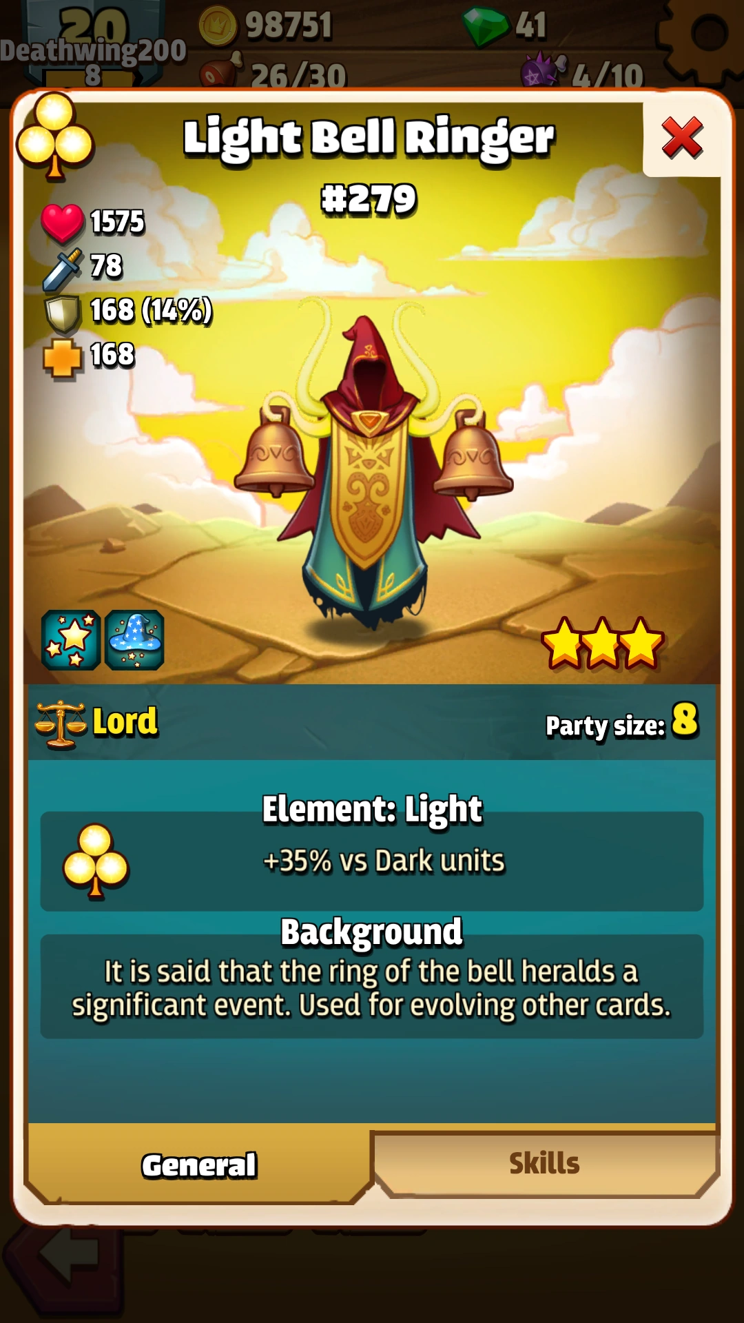 Light Bell Ringer | BattlejackRemastered Wiki | Fandom