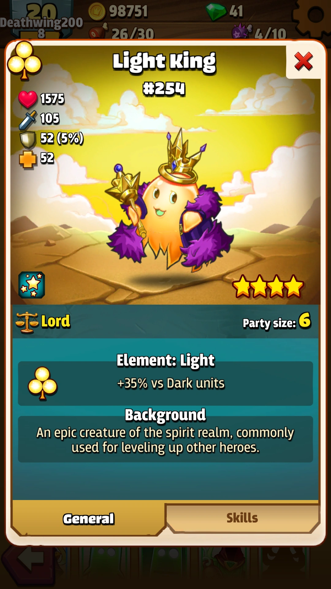 Light King | BattlejackRemastered Wiki | Fandom