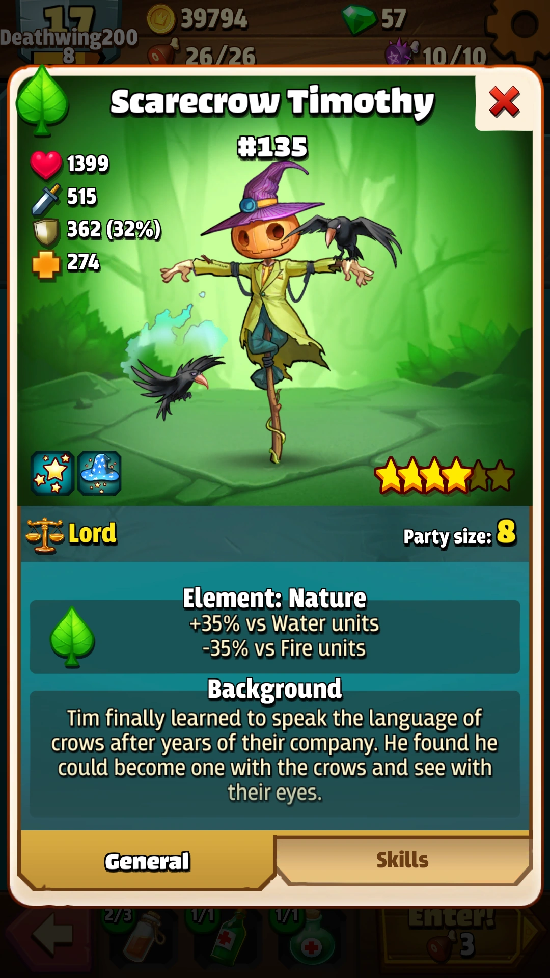 Scarecrow Timothy | BattlejackRemastered Wiki | Fandom