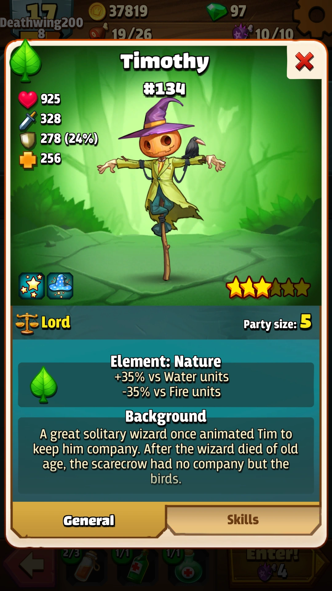 Timothy (Hero) | BattlejackRemastered Wiki | Fandom