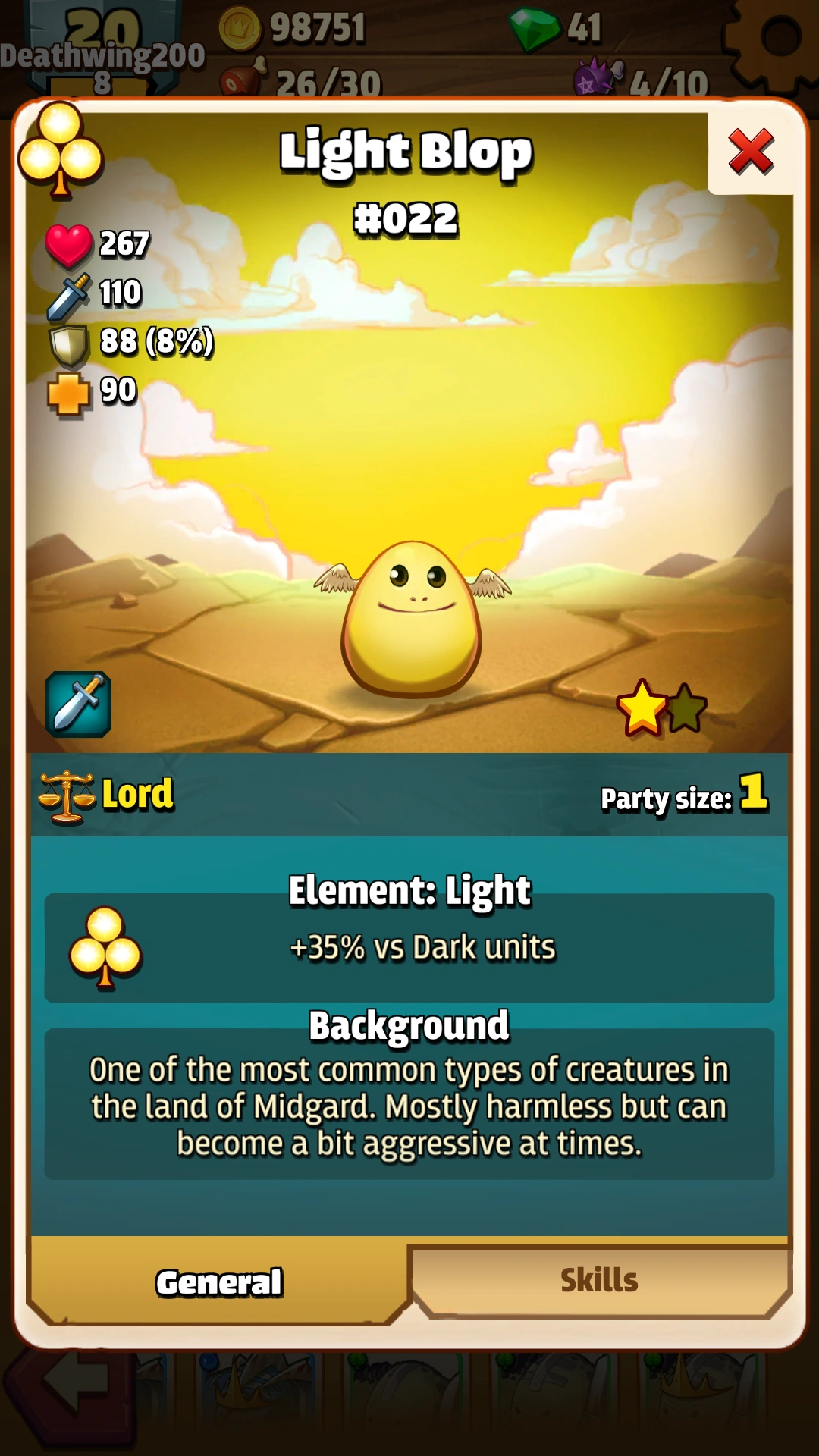 Light Blop | BattlejackRemastered Wiki | Fandom