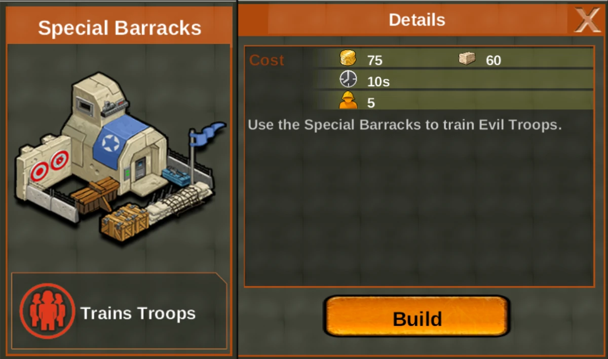Special Barracks | Battle Nations Wiki | Fandom