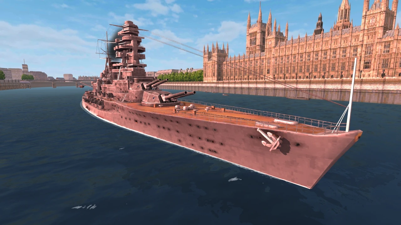 Japanese Battleship Nagato