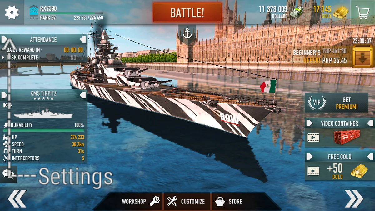 How to change the Player Nickname | Battle of Warships Wiki | Fandom