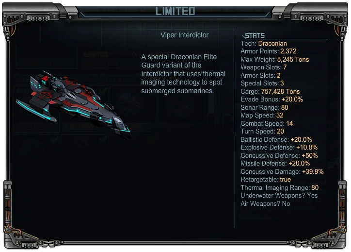 Viper Interdictor | Battle Pirates Wiki | Fandom