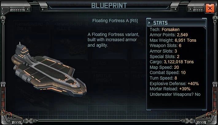 Floating Fortress A | Battle Pirates Wiki | Fandom