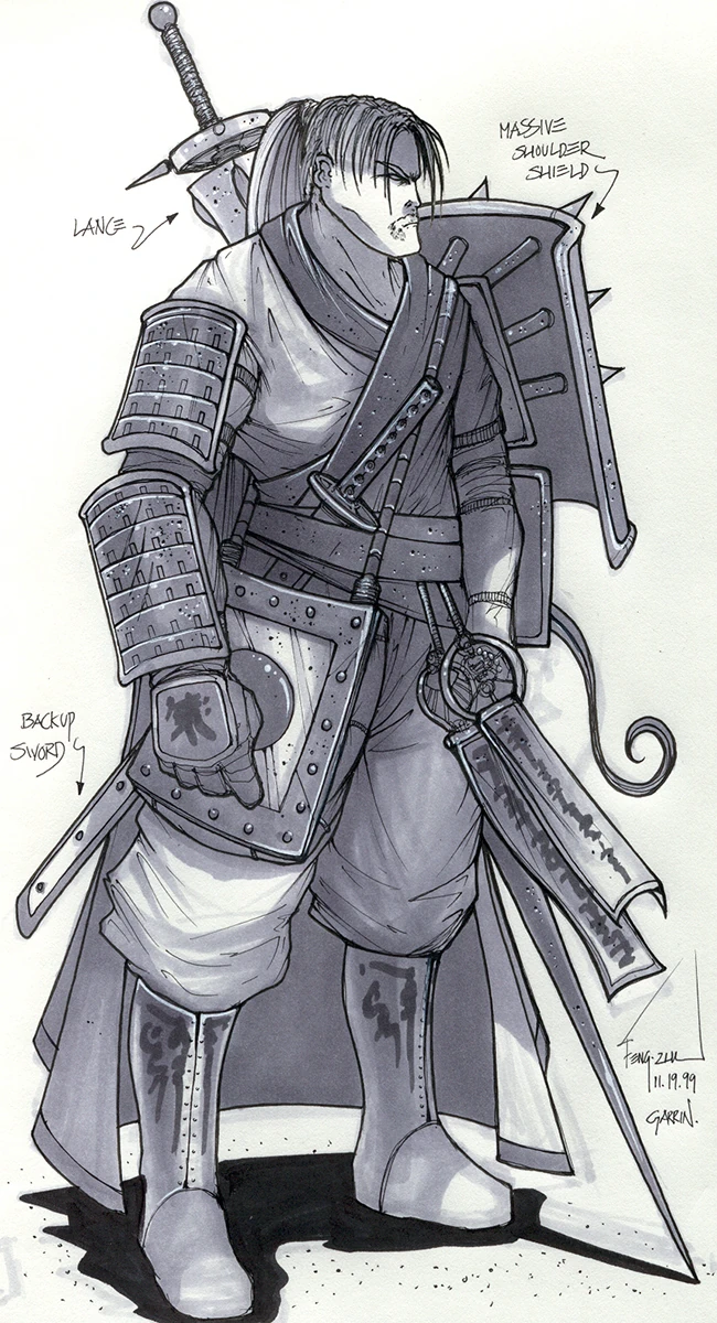 Battle Realms Characters