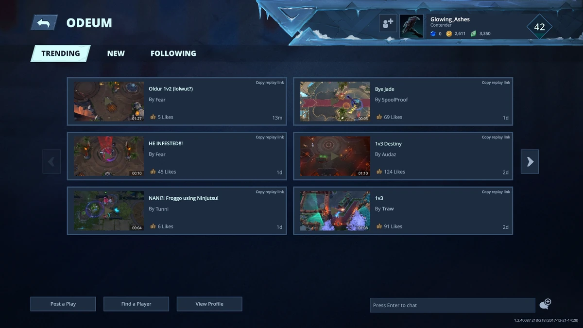 Odeum - Official Battlerite Royale Wiki