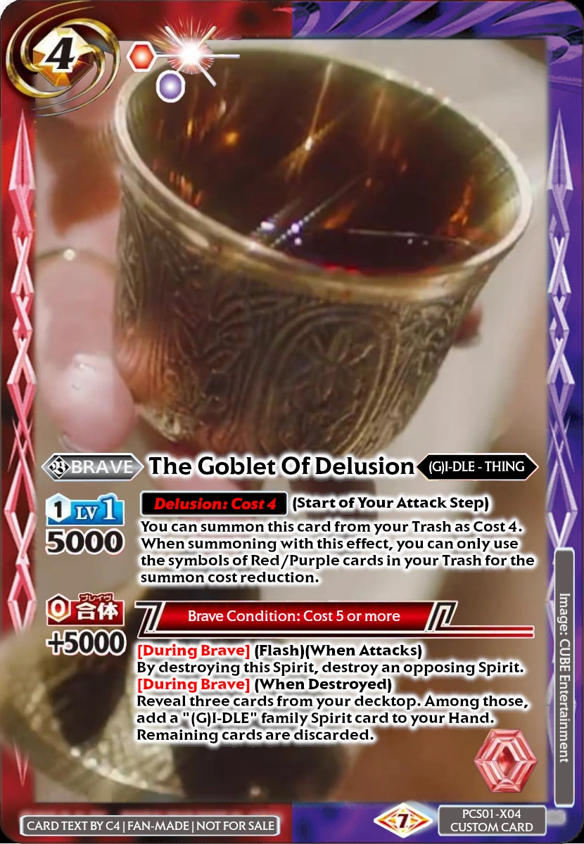 The Goblet Of Delusion | Battle Spirits Fanon Wiki | Fandom