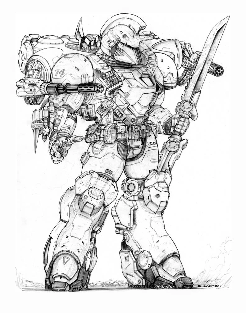 Omicron Zeta Power armor | BattleTech Fanon Wiki | Fandom