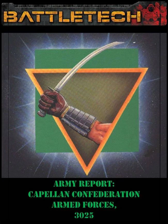 Army Report: Capellan Confederation Armed Forces, 3025 | BattleTech ...