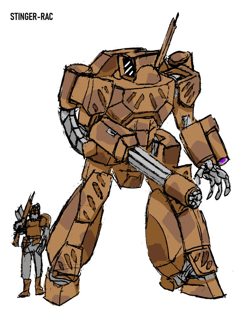 Stinger Light BattleMech (ProtoMech Webcomic) | BattleTech Fanon Wiki ...