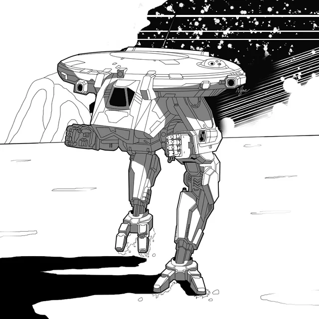 Frisbee Light BattleMech | BattleTech Fanon Wiki | Fandom